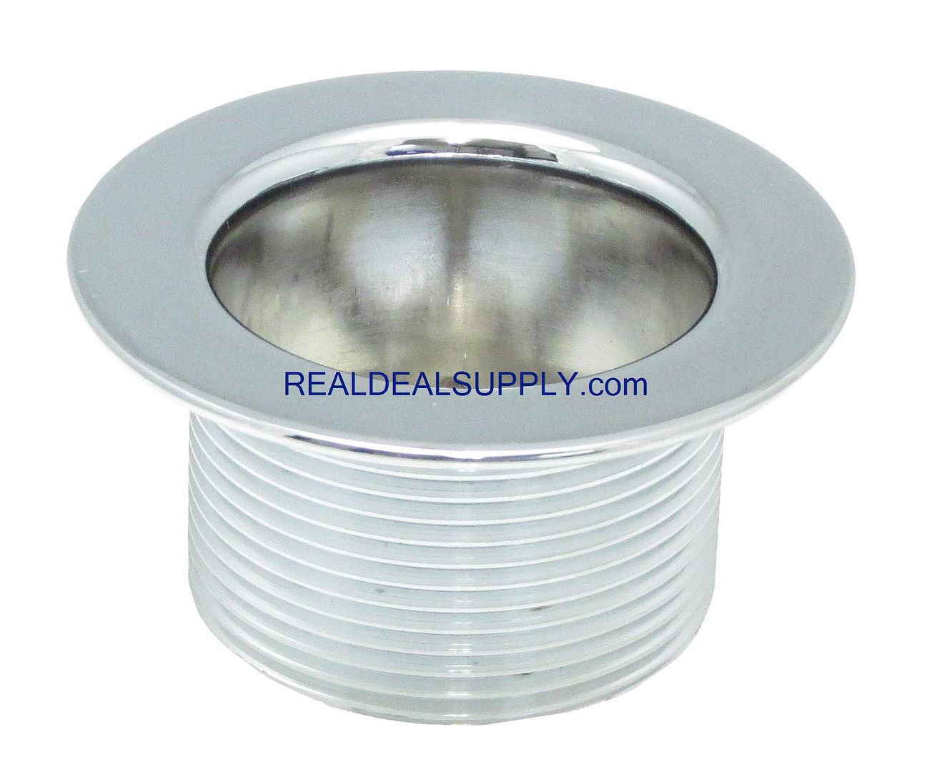 Real Deal Supply |Tub Drain Insert - Tapped 3/8 inch-->612124 Real Deal Supply |Tub Drain Insert - Tapped 3/8 inch-->612124